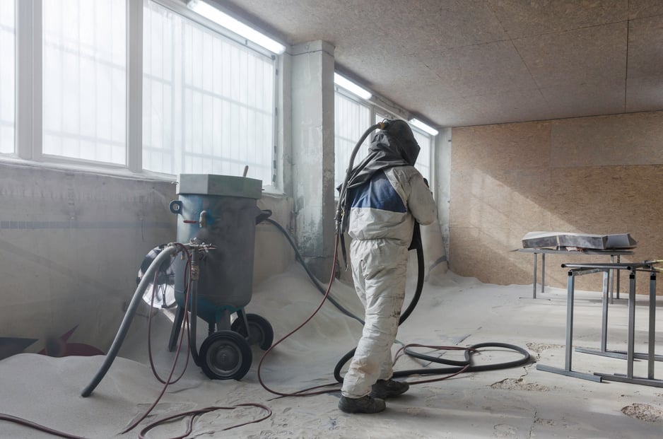 Paint and Coating Stripping with Dry Ice Blasting + Abrasive - CK Supply